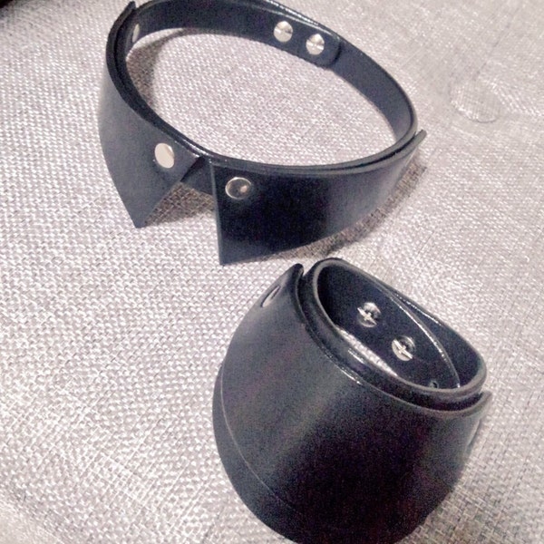 Premium Leather Posture Collar, Neck Corset, BDSM Leather Collar, Wide ...