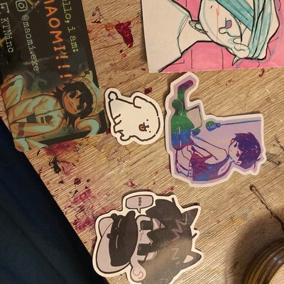 Holo Rpgmakerhorror Pet Charms Omori, Mogeko Castle, End Roll, Ib - Etsy