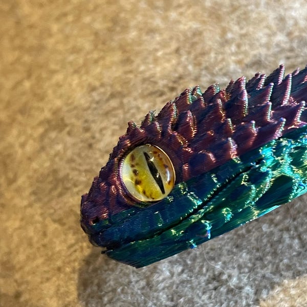 Articulated Parrot/articulated Bird/3d Printed Fidget Toy/desktop ...