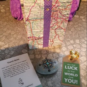 Travel Stone // Compass Stone // Gift for Travelers // - Etsy UK