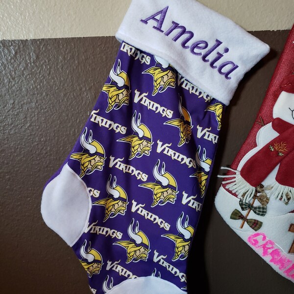 Personalized NFL Dallas Cowboys Football Christmas Stocking Embroidered ...