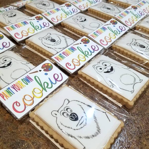 Pastel Paint Your Own PYO Cookie Topper / Paint Your Own Cookie ...