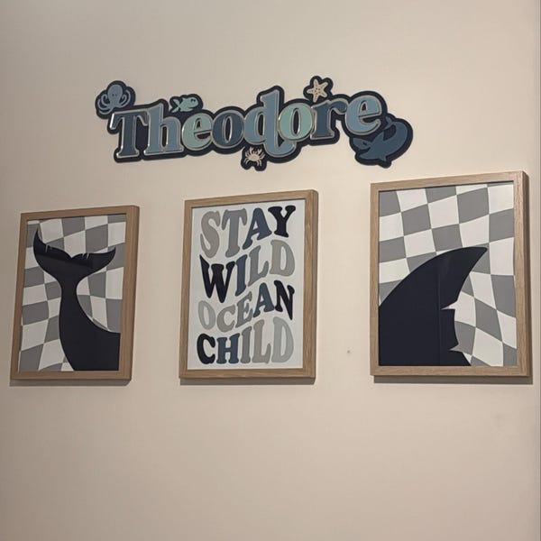 Racing Car Nursery Prints, Boy Bedroom Wall Art, Set of 6, Race Car ...