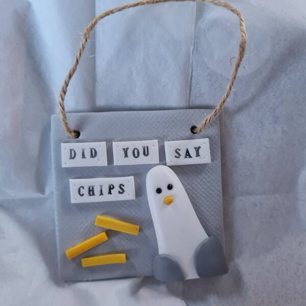 Seagull Gift, Seagull Lover Gift, Holiday Souvenir, Chip Stealer ...