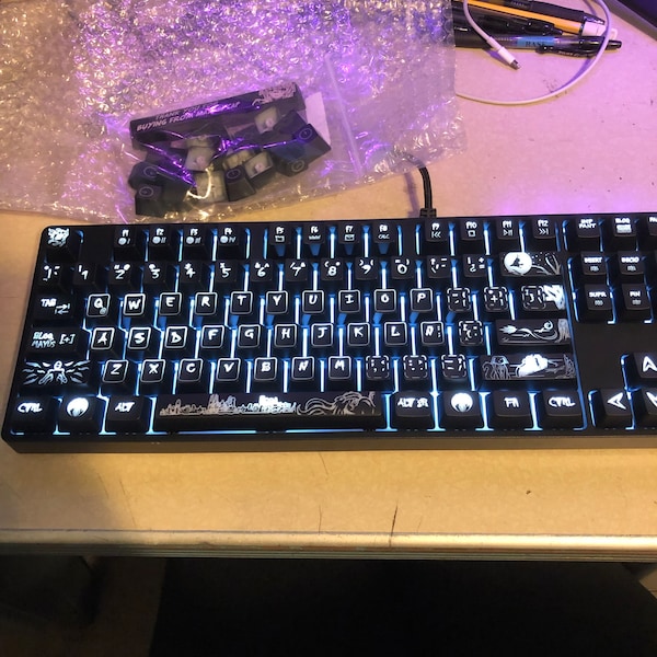Moonlander Keyboard Backlit Keycap Pack - Etsy