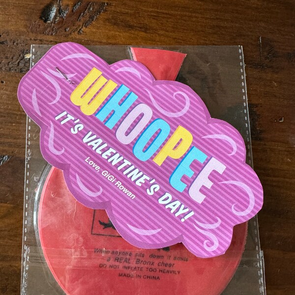 Whoopee Cushion Kids Valentine Printable - Kids Valentines, School ...