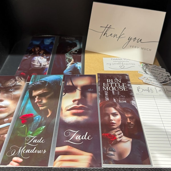 Never After Novel Bookmarks, Bookish, Bookworm, Book Lover, Gift, Page ...