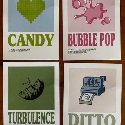 TXT ghosting Wall Print Aesthetic Kpop Decor - Etsy