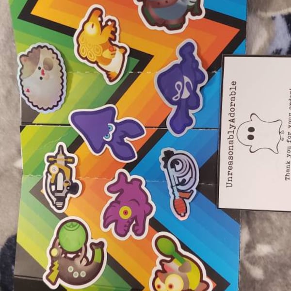 Splatoon Inspired Badge Fan Art Weapons + Holographic - Etsy