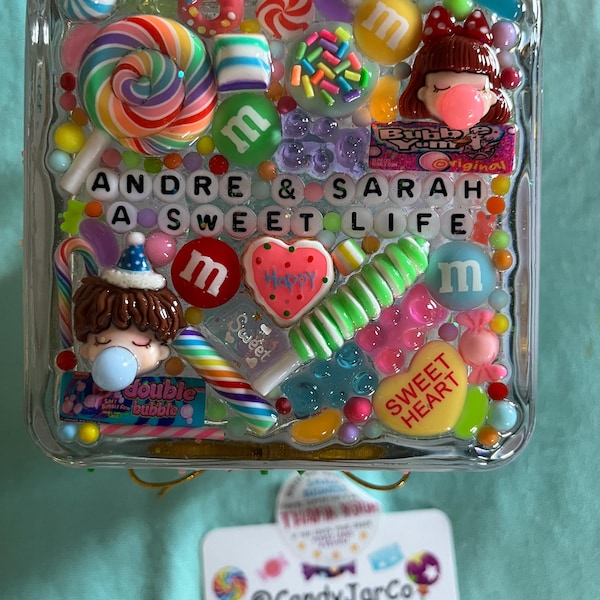 Personalized Candy Jar, Papa Snack Jars, Custom Treat Jars, Candy Gifts ...