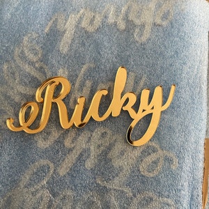 40 Name tags laser cut names wedding tags CUSTOM personalized | Etsy