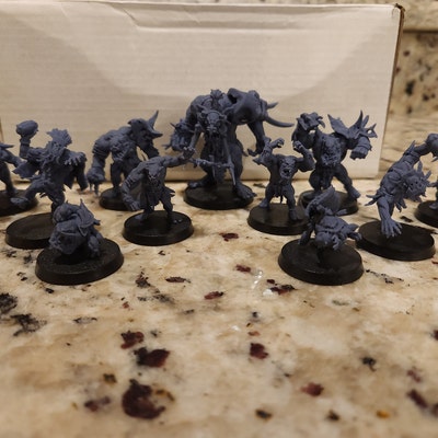 Savage Orcs Combo Team Brutefun Miniatures - Etsy