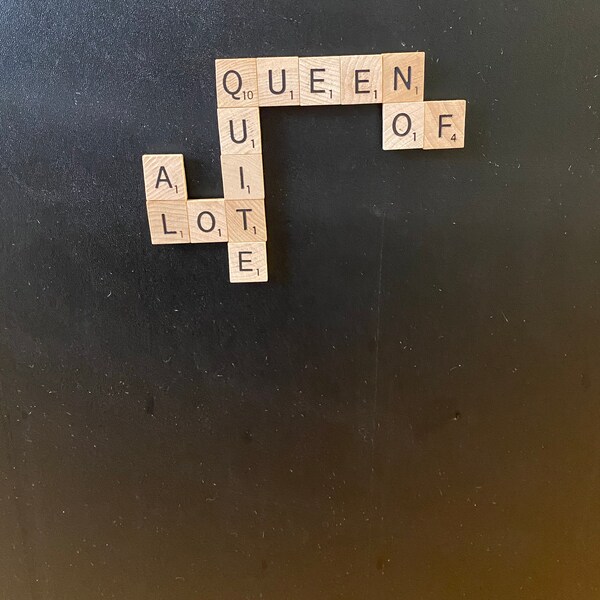 Individual FAKE Scrabble® Tiles | Single Letters | New, Straight-edged ...