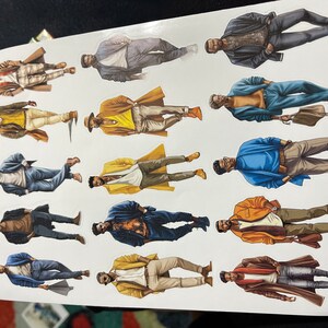 Chicka Chibi Divas II Stickers - Etsy