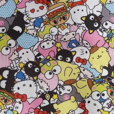 Girl Scout Cookie Fabric Cartoon Fabric 100% Cotton Fabric Quilting ...