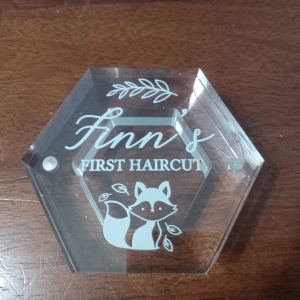 First Haircut Keepsake, Baby First Tooth and Curl Keepsake Box, Custom ...