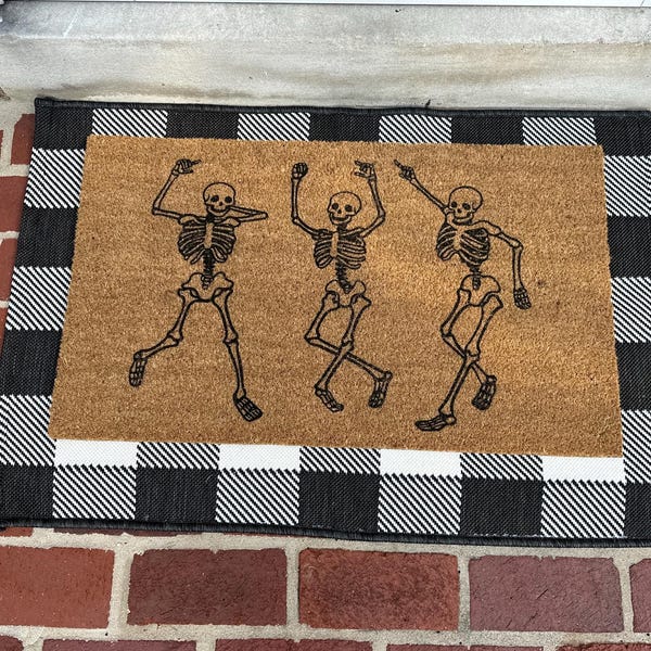 Custom Dorm Decor | Dorm Doormat | Welcome to Our Dorm | Custom Door ...