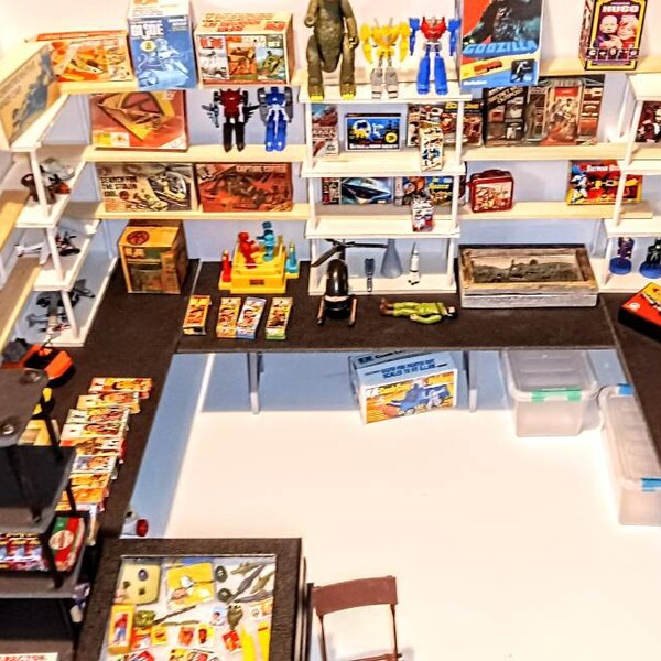 1:6 Scale Folding Table 3D Printed Miniature Prop Action Figure Doll ...