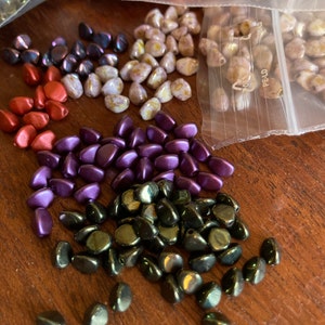 30 Pcs 8 Mm 2 Hole Czech Candy Beads Chalk Sfinx 11431 - Etsy