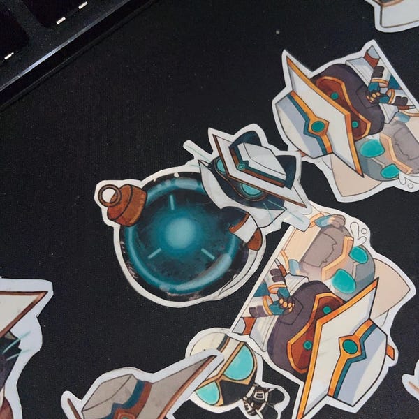 Sage Definitely Not It Valorant Spray Waterproof Sticker - Etsy