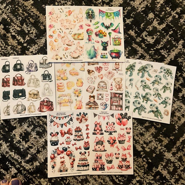 Deco Mini - #057 - Small Bees - Planner Stickers - Etsy