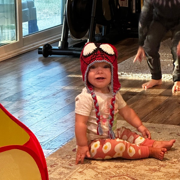 Crochet Newborn Spider Gwen Hat and Diaper Cover or Newborn Mayday ...