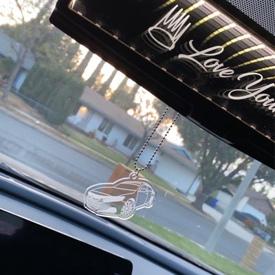 Custom Car Acrylic Keychain - Etsy