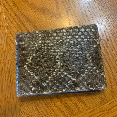 Western Diamondback Rattlesnake Skin End Piece Tail and Rattle - Etsy