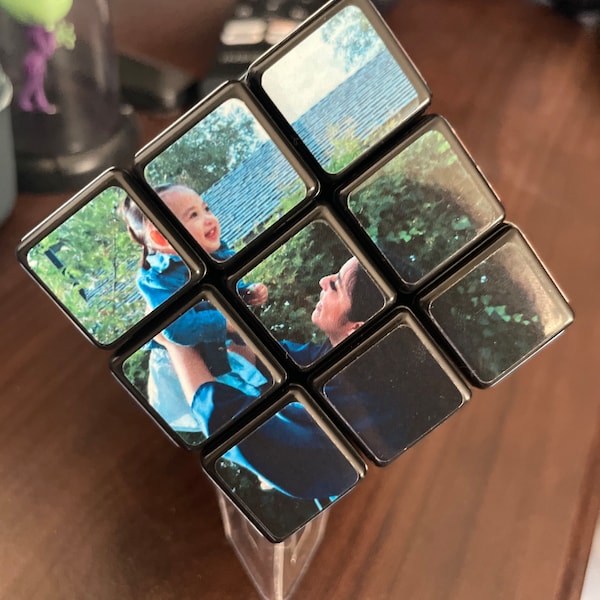 Custom Puzzle Cube 3x3 ~ Personalized Working Puzzle ~ Create Your Own ...