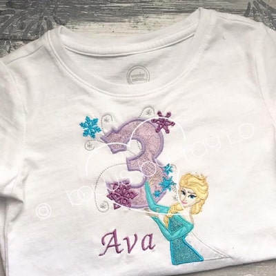 BX Snowflake Numbers Set Birthday Applique Machine Embroidery Design ...