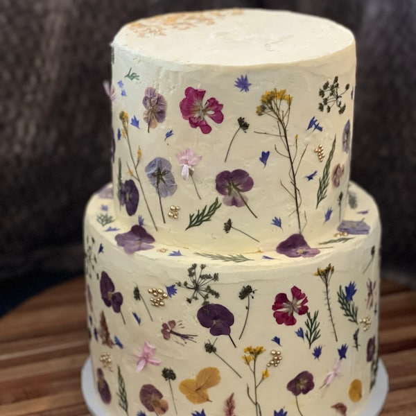 85pc Edible Flowers, Edible Cake Decorations, Edible Dried Flowers for ...