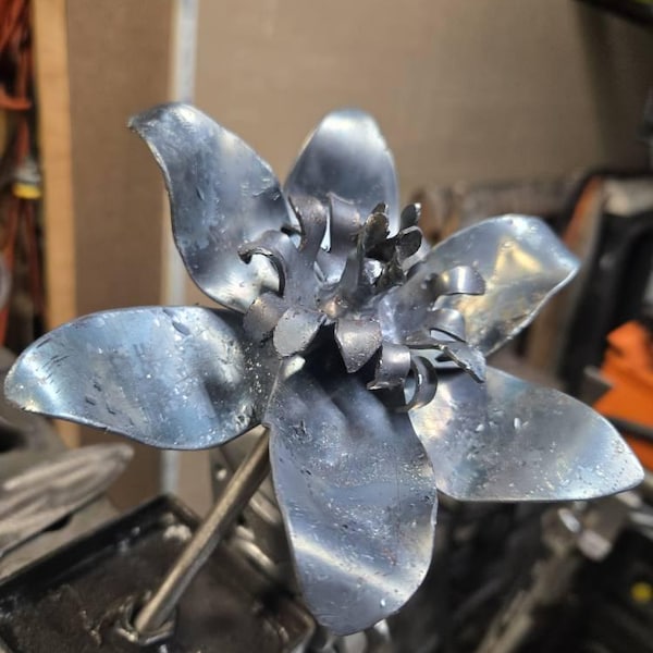 DIY Metal Rose // Metal Rose Kit // DIY Welding Kit // Stem Included ...