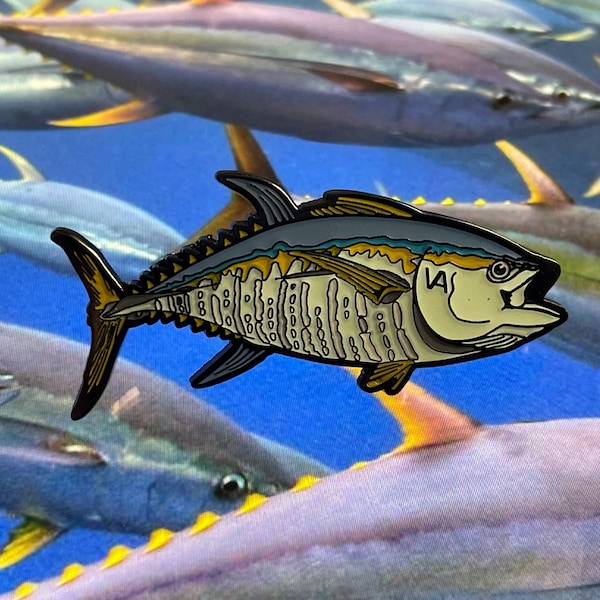 Unique Brown Trout Metal Enamel Pin - Great Fishing Gift for Trout ...