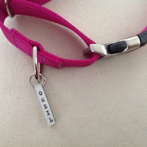 Dog Tag Perfect Aluminum Bar Id Tag 4 Sides to Customize Any - Etsy