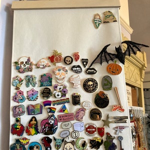 Pin Badge Display Metal-frame Enamel Pin Display Box for | Etsy Canada