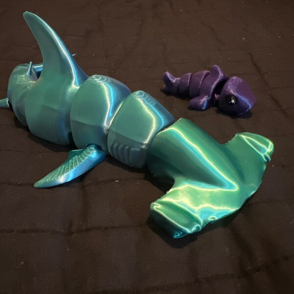 Articulated Hammerhead - Fidget Toy - Stress Toy - Etsy
