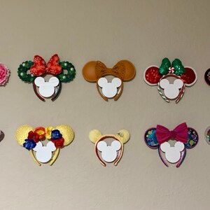 Wall Display for Minnie Ears Headbands , Ear Collection Display - Etsy