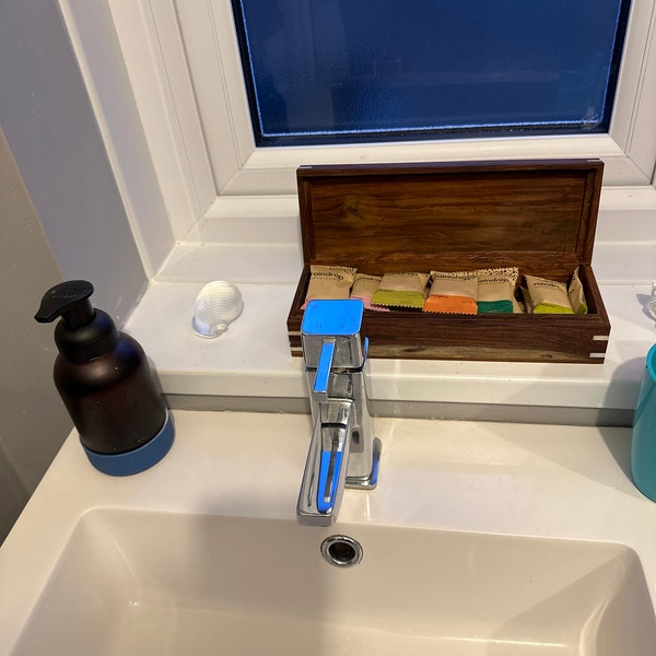 Luxury Wooden 3pc Mini Shaving Kit for Men Black Badger Shaving Brush ...