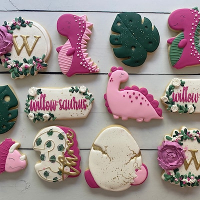 Dinosaur Cookie Cutter Cute Dino Cookie Cutter 3D Printed Cookie Cutter ...