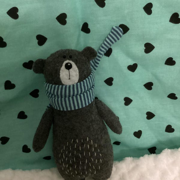 Bunny Rabbit Sewing PATTERN PDF, Stuffed Toys Tutorial, Animals Soft ...