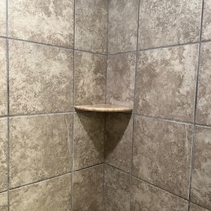 Quick Corner Caddy TM System: 8 Quartz Stone Shelf With Mounting ...