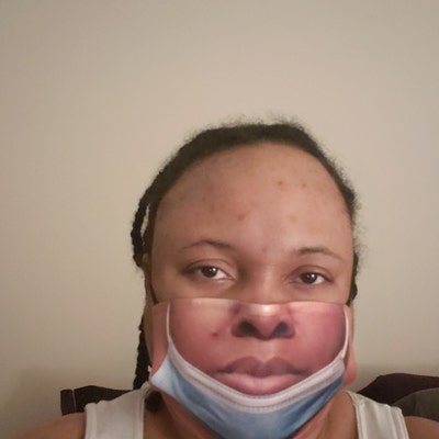 My Face Selfie Custom Face Masks W/ Two Filter Inserts & Nose Wire - Etsy