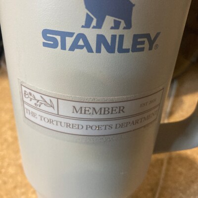 TTPD Member Sticker, Swiftie Sticker, TTPD Decal, Tortured Poets ...