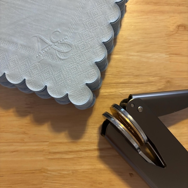 Personalized Wedding Embosser Stamp, Chose Your Wedding Embosser ...