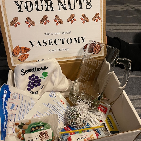 Vasectomy Care Package - Etsy