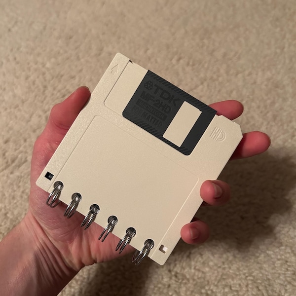 Upcycled Floppy Disk Journals - Matte Colored 3.5" Floppy Disks - Etsy