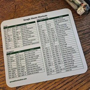 Large Excel Shortcuts Sticker mac 3 X 5 Sticker for Laptop or Desk - Etsy