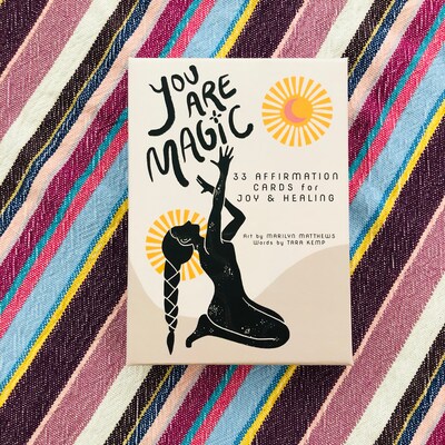 You Are Magic Affirmation Cards Positive Intention Deck - Etsy