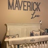 Stacked Custom Name Sign Wood Name Sign Nursery Sign - Etsy