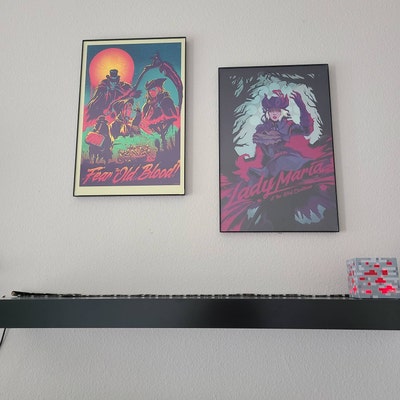 LADY MARIA Video Game Art Poster, Gaming Poster, Prints, Gamer Room ...